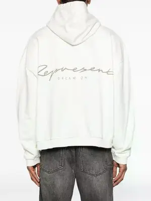 REPRESENT Printed Hoodie - Neutrals