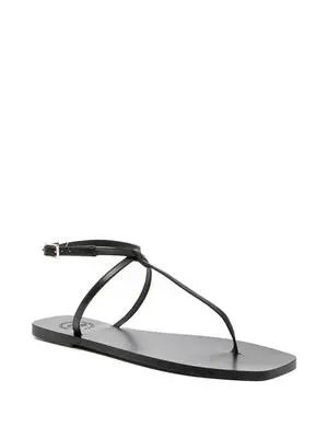 ATP ATELIER Alassio Ankle-strap Sandals - Black