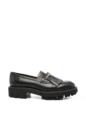 ADRIANNA FERETTI Tassel Chain Loafers