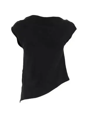 Alpha Studio Asymmetric Top - Black