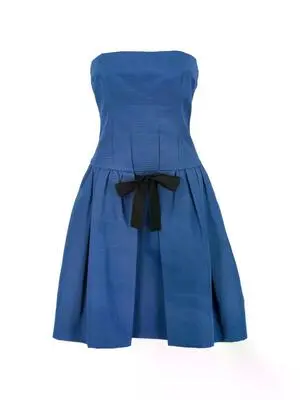See By Chloé Strapless Bow Mini Dress
