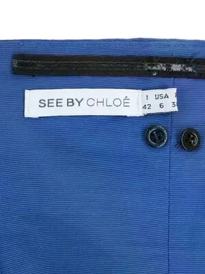 See By Chloé Strapless Bow Mini Dress