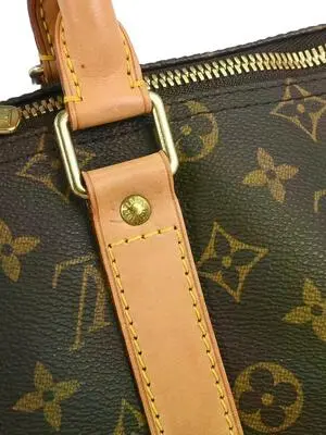 LOUIS VUITTON 2001 Monogram Duffle Bag - Brown
