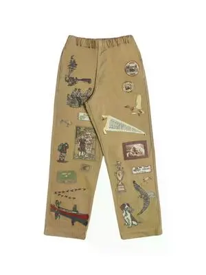Samuel Zelig Frill Pants For Men