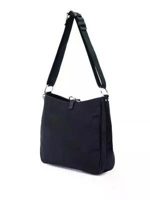 Dior 2003 Nylon Crystal Hardcore Shoulder Bag