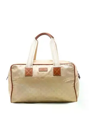 Gucci Gg Nylon Web Travel Bag