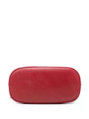 Gucci Mini Leather Gg Charm Dome Satchel