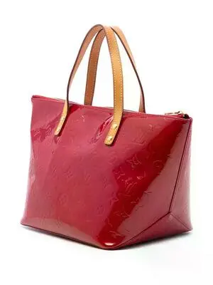 LOUIS VUITTON 2000-2010 Monogram Vernis Bellevue Pm Tote Bag - Red