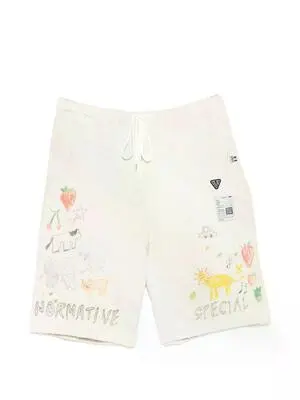 Mihara Yasuhiro Drawstring Shorts - Neutrals
