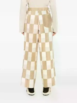 GARÇON BY GARÇON Checked Trousers