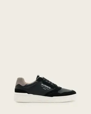 ALLSAINTS Regan Low Top Sneakers - Black/grey