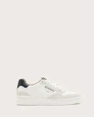 ALLSAINTS Regan Low Top Sneakers - White/black