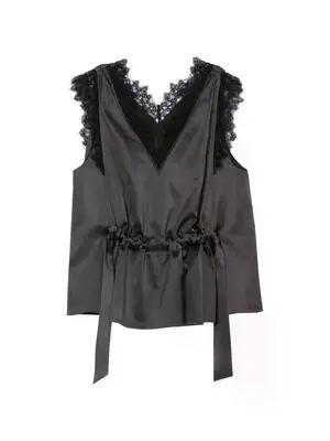 3.1 Phillip Lim Lace V-neck Top