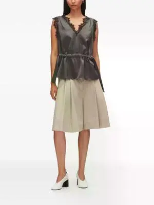 3.1 Phillip Lim Lace V-neck Top