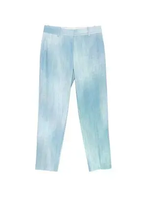 Ermanno Scervino Straight Trousers - Blue
