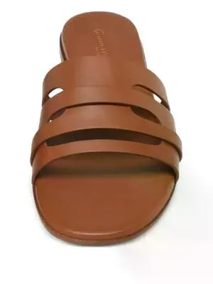 GIANVITO ROSSI Nora Strappy Sandals - Brown