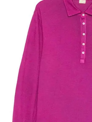 Massimo Alba Long-sleeve Polo Shirt - Pink