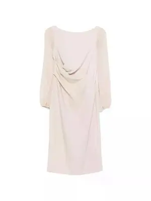 D.exterior Long Sleeve Dresses