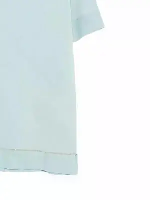 D.exterior Embellished Short-sleeve Top