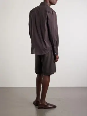 De Bonne Facture Naturalist Straight-leg Wool Shorts