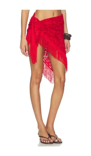 SNDYS. Lace Wrap Skirt