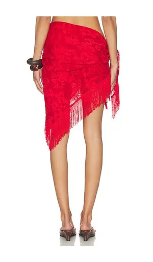 SNDYS. Lace Wrap Skirt
