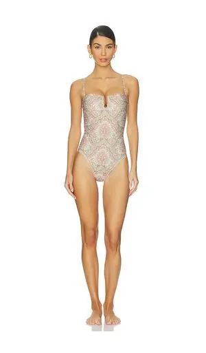 Paige Gianna U-ring One Piece Swimsuit - Surf Multi