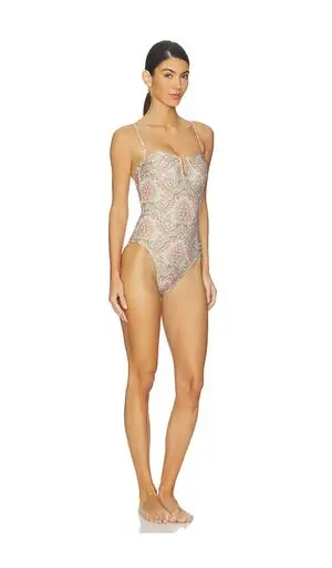 Paige Gianna U-ring One Piece Swimsuit - Surf Multi