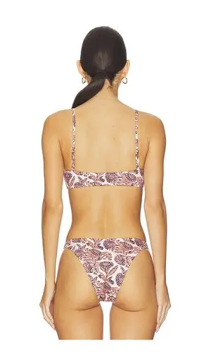 Ulla Johnson Jaya Bikini Top - Limestone