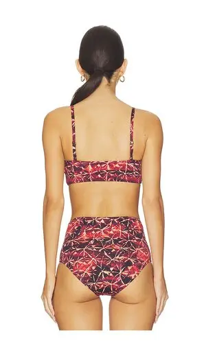 Ulla Johnson Zahara Bikini Top - Sumac