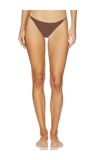 Bardot Veyda Ring Detail Bottoms - Chocolate