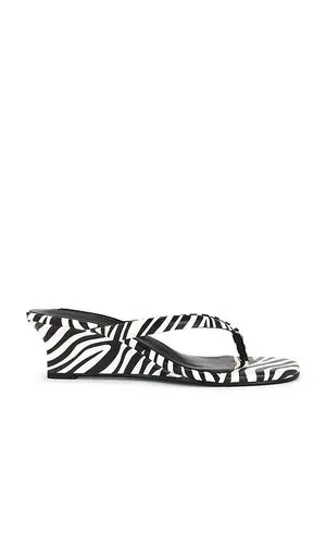 TONY BIANCO Edgy Wedge Sandal - Zebra