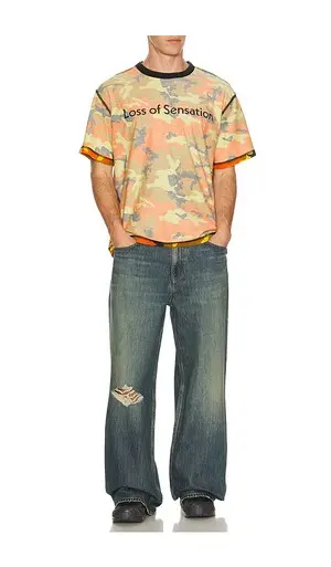 PLEASURES Sensation Camo Shirt