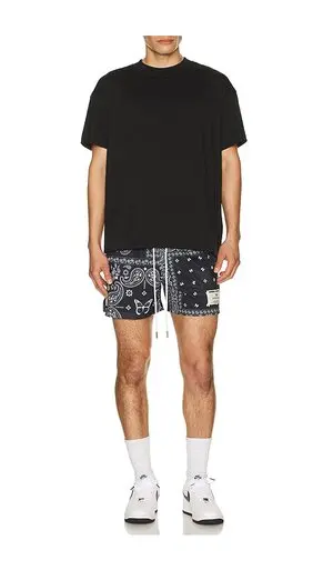 RYOKO RAIN Original Paisley Mesh Shorts