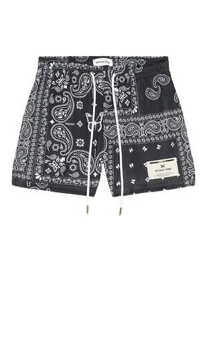 RYOKO RAIN Original Paisley Mesh Shorts