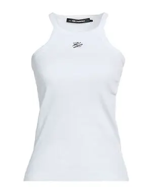 Karl Lagerfeld Embroidered Camis Tanks For Women