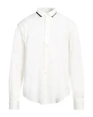 Armani Exchange Shirt Size Cotton, Elastane - Ivory