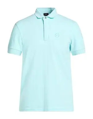 Armani Exchange Polo Shirt Size Cotton, Elastane, Polyester
