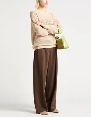 ROBERTO COLLINA Crewneck Open-knit Sweater