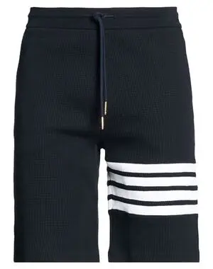Thom Browne Cotton Casual Shorts - Navy