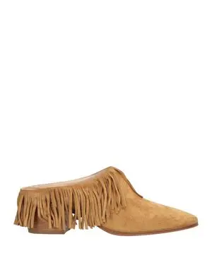 Casadei Suede Mules With Fringe