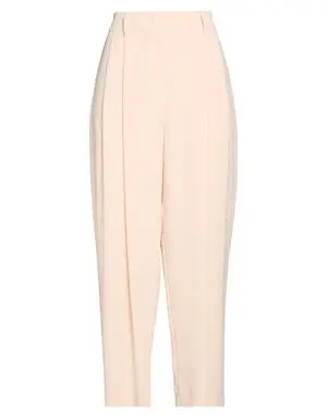 Armani Exchange Wide-leg High-waisted Pants - Pink