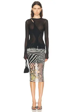 Blumarine Long Sleeve Top