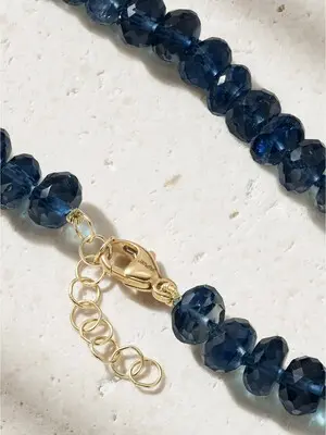 Jia Jia 14-karat Gold Topaz Beaded Bracelet
