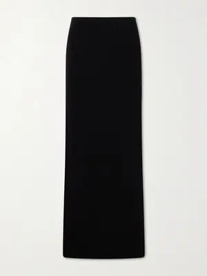 Eterne Emma Matte Jersey Midi Skirt