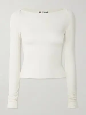 Eterne Cropped Performance Tops For Women