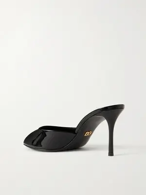 Dolce & Gabbana Patent-leather Mules