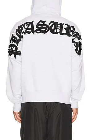 PLEASURES Neural Zip Hoodie - Heather