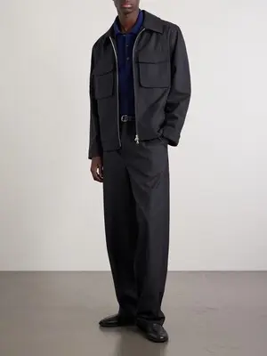 De Bonne Facture Grandad Straight-leg Trousers