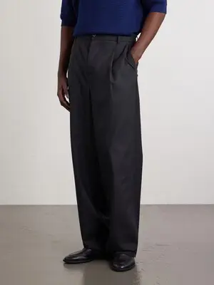 De Bonne Facture Grandad Straight-leg Trousers